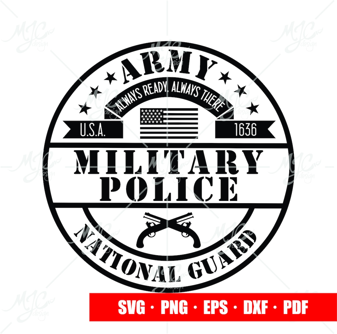 Military Police Svg, National Guard Svg, Military Police Insignia, Army ...