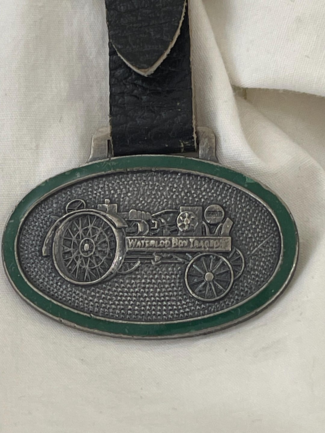 Vintage Waterloo Boy Tractor Engine Watch Fob With Strap Ohio ...