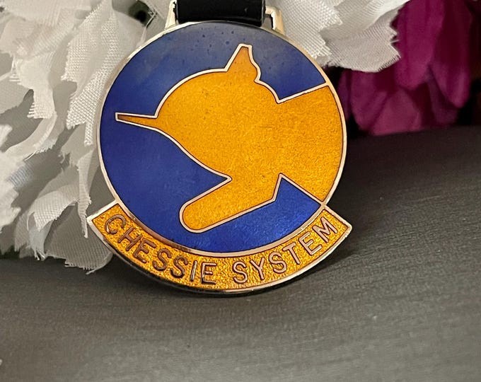 Chessie System Railroad Train Logo Watch Fob With Strap - Etsy