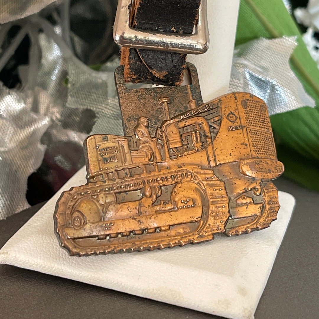 Vintage A-C Allis Chalmers Paver Tractor Construction Equipment Watch ...