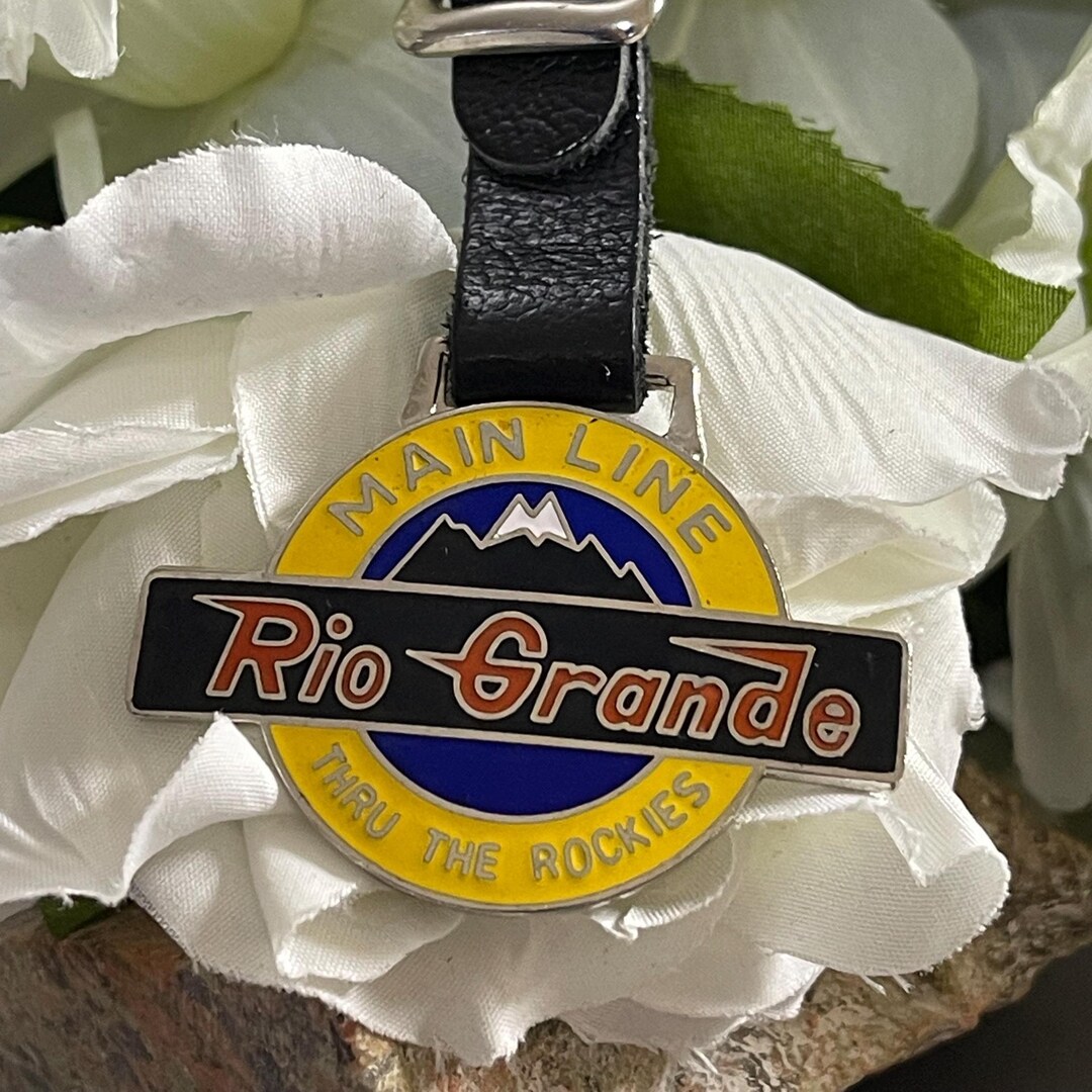 Rio Grande Main Line Railroad Train A Classic Issue Watch Fob With ...