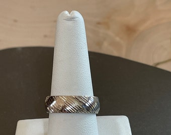 Diagonal Ring | Etsy