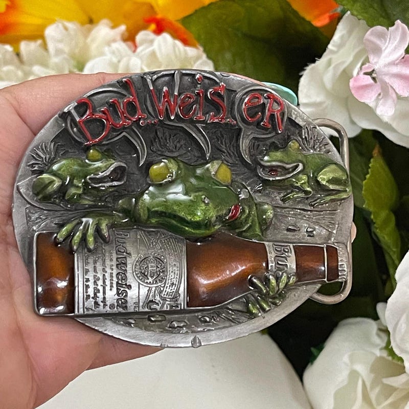 Budweiser Frogs - Etsy