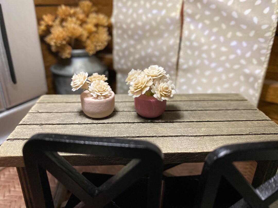 Miniature 1:12 Scale Flowers - Etsy