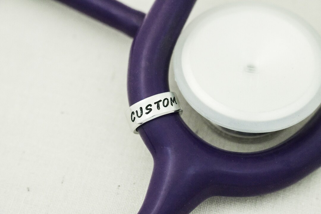 Custom Stethoscope ID Tag: Personalized Name Charm, Nurse Gift - Etsy