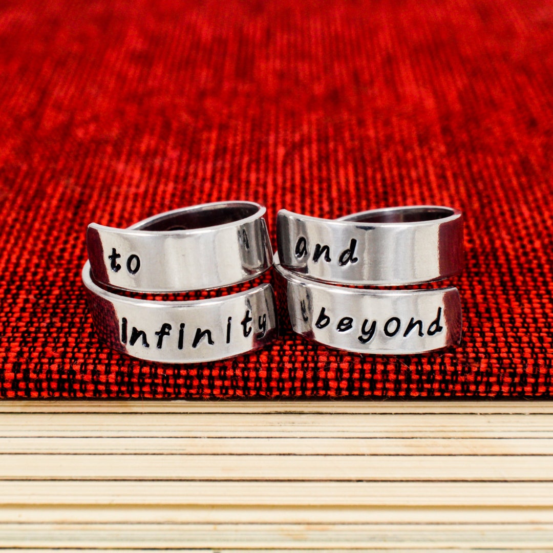To Infinity and Beyond Wrap Ring Set, Best Friends, BFF Rings ...