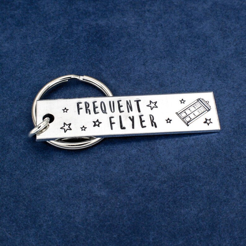 Frequent Flyer Keychain - Etsy