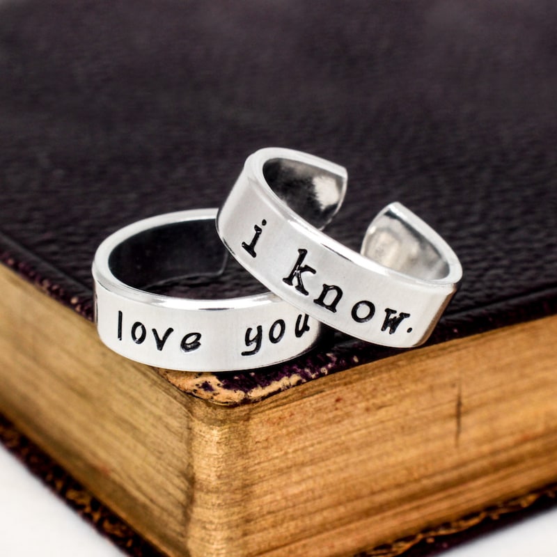 I Love You Ring - Etsy