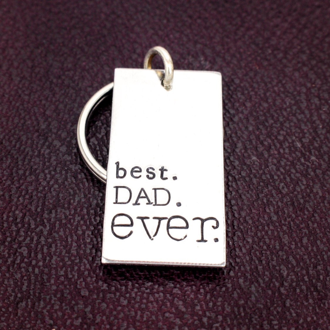 Best Dad Ever Key Chain Father's Day Gift for Dads - Etsy