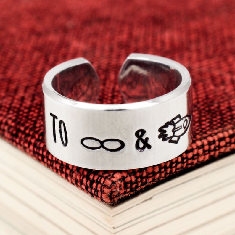 To Infinity and Beyond Symbols Ring Infinity Jewelry Rocket - Etsy