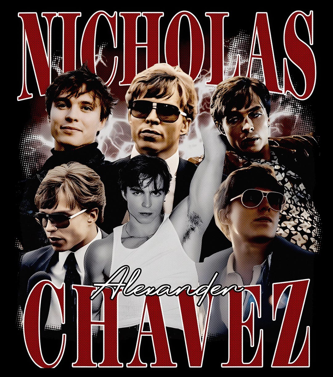 Vintage Nicholas Chavez T-shirt PNG, Nicholas Chavez Top Tee - Etsy