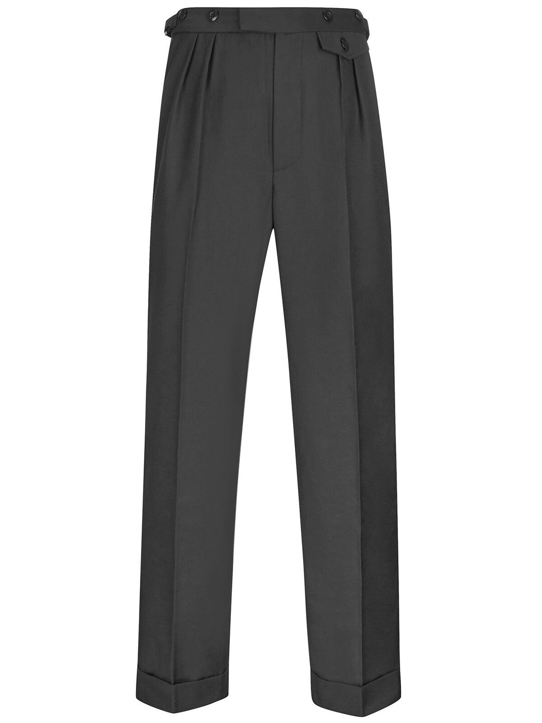 Fishtail Back Trousers - Revival Vintage Authentic 1940s Look "harry ...