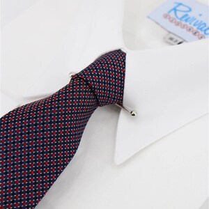 Gold Curve 1940s Vintage Style Collar Bar Shirt Collar Clip Retro Tommy ...