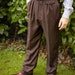 Fishtail Back Trousers Revival Vintage Authentic 1940s Look harry ...