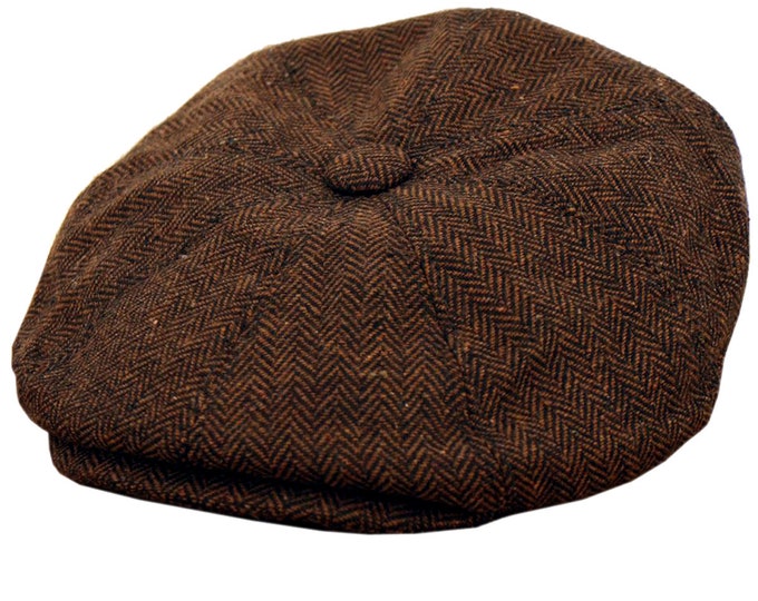 1900's Men's Sailor Skimmer Boater Hat / Stiff Sennit Straw Hat / Men's ...