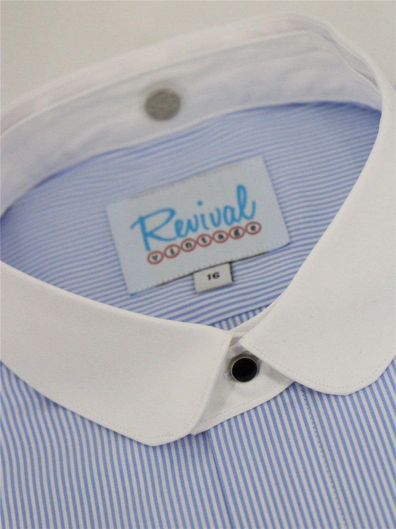 Mens 1930s Club Collar 30s 1940s Detachable White Bankers - Etsy