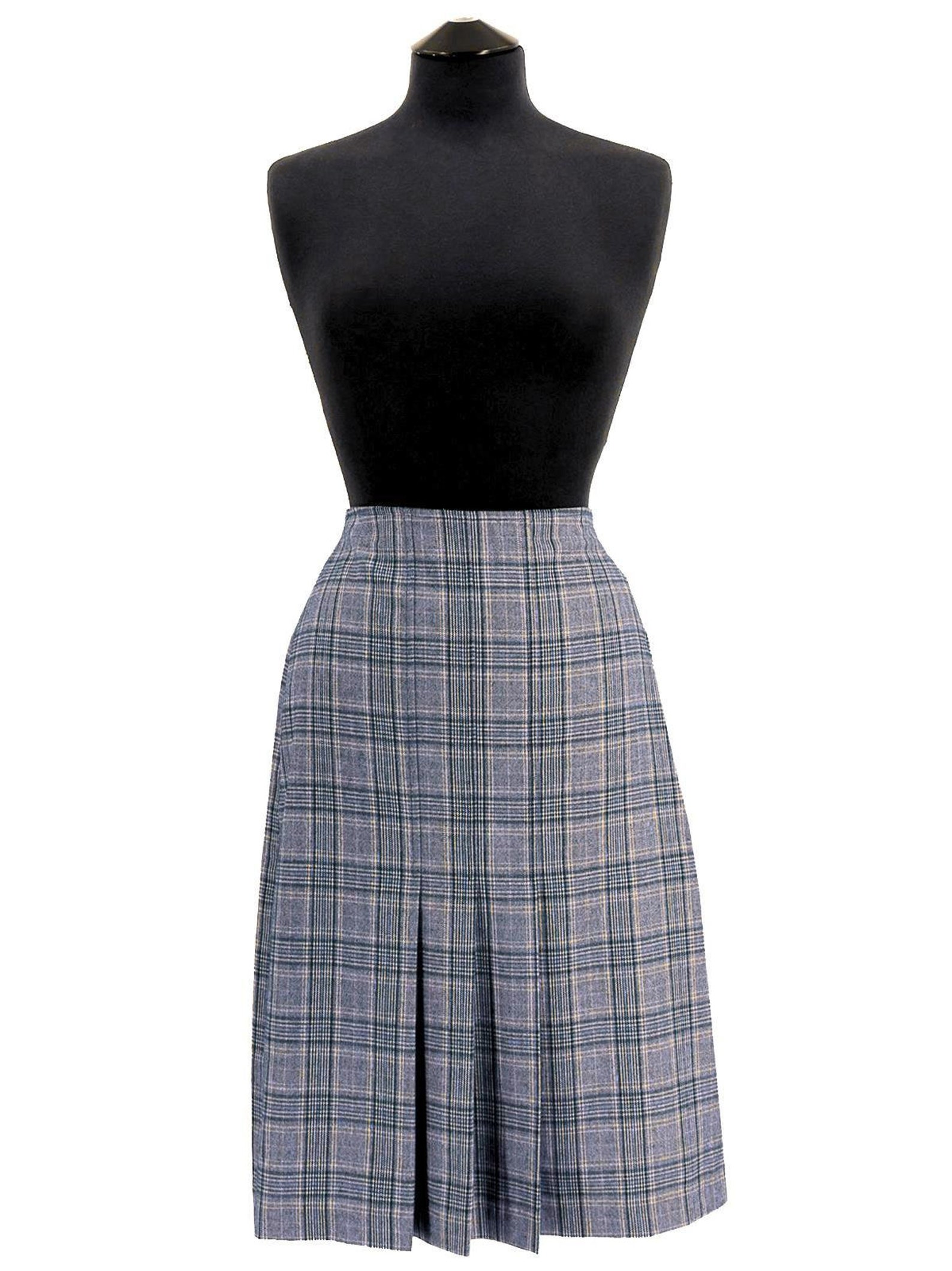 Blue Check Forties Skirt Suit - 1940s Style Authentic Vintage CC41 ...