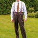 Fishtail Back Trousers Revival Vintage Authentic 1940s Look harry ...