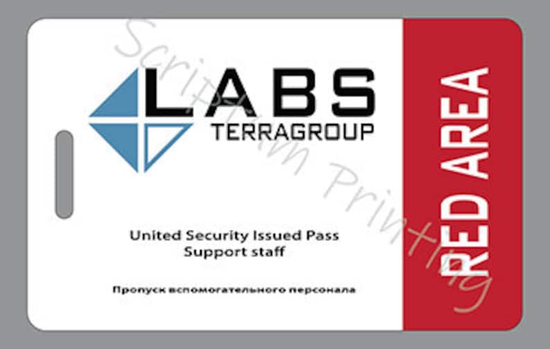 Red labs keycard - ablegerty