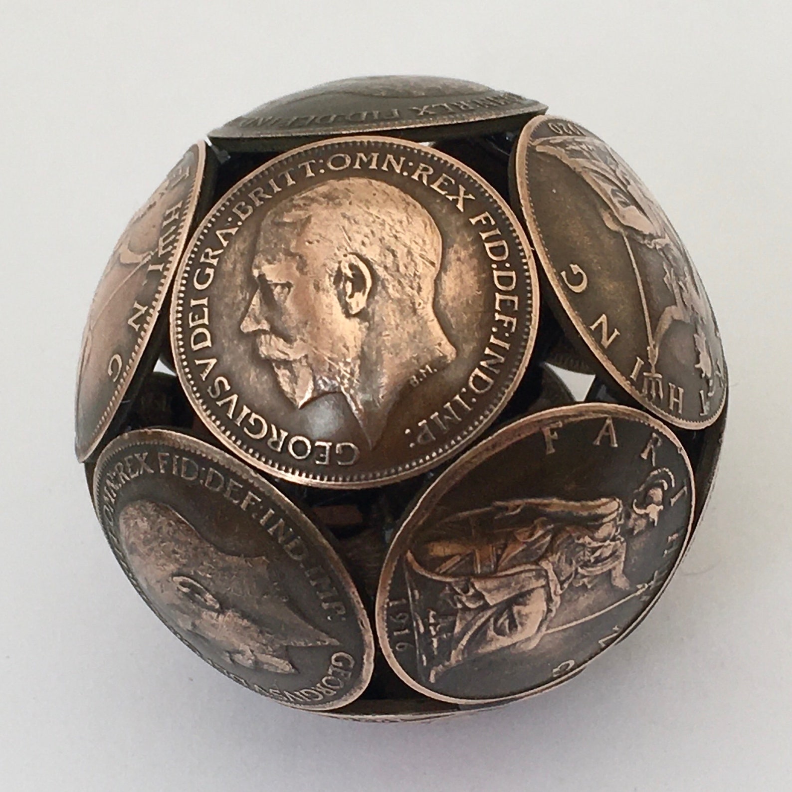 Boule pour liard George V, bronze - Etsy France