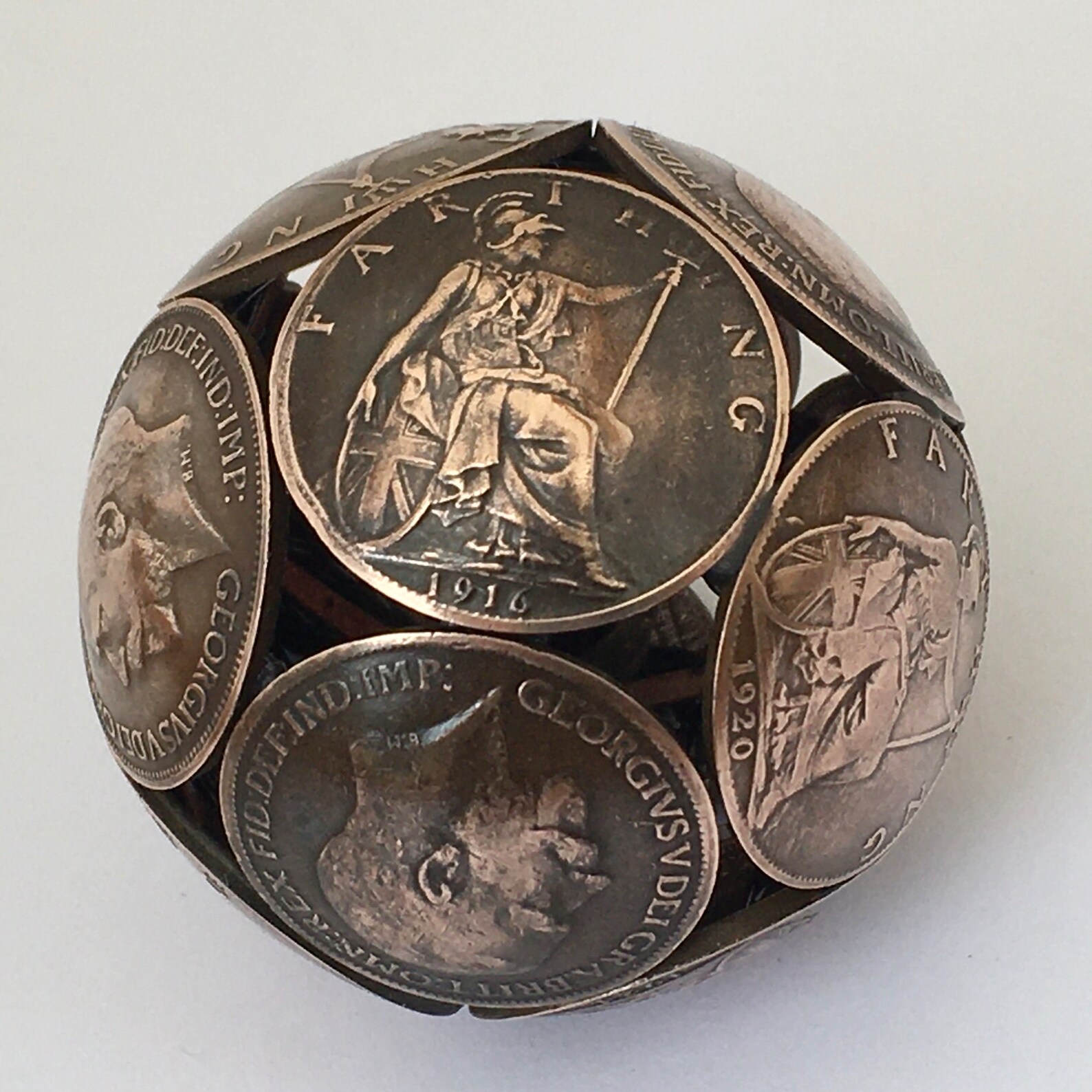 Boule pour liard George V, bronze - Etsy France