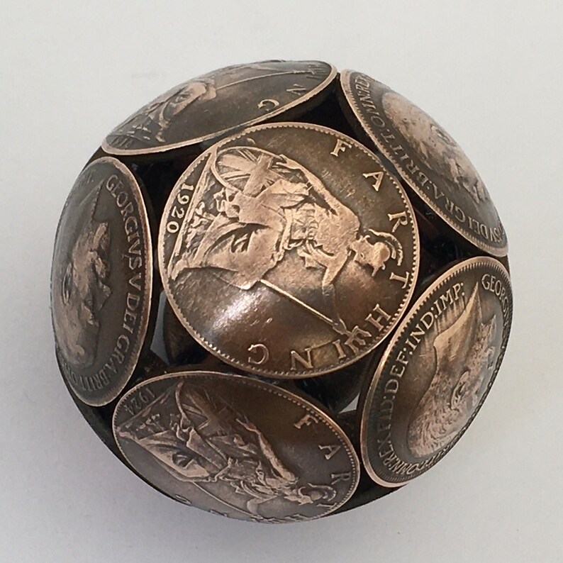 Boule pour liard George V, bronze - Etsy France