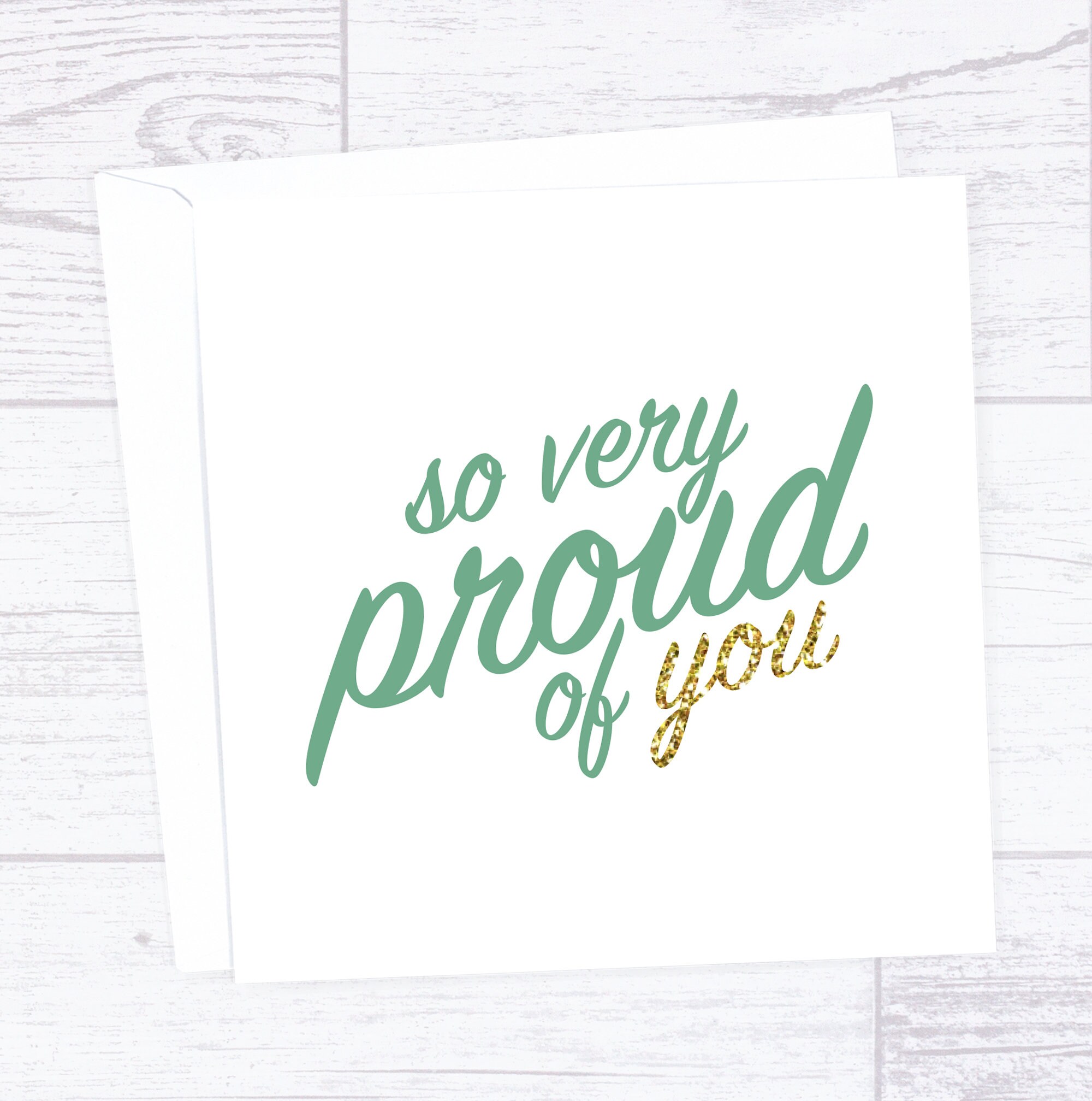 Congratulations so Very Proud of You Personalised Card - Etsy UK