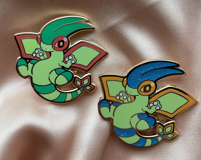 Pokemon Flygon Hard Enamel Pin Shiny Dragon Hoenn - Etsy