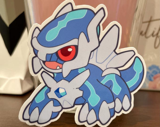 Dialga Vinyl Sticker - Etsy