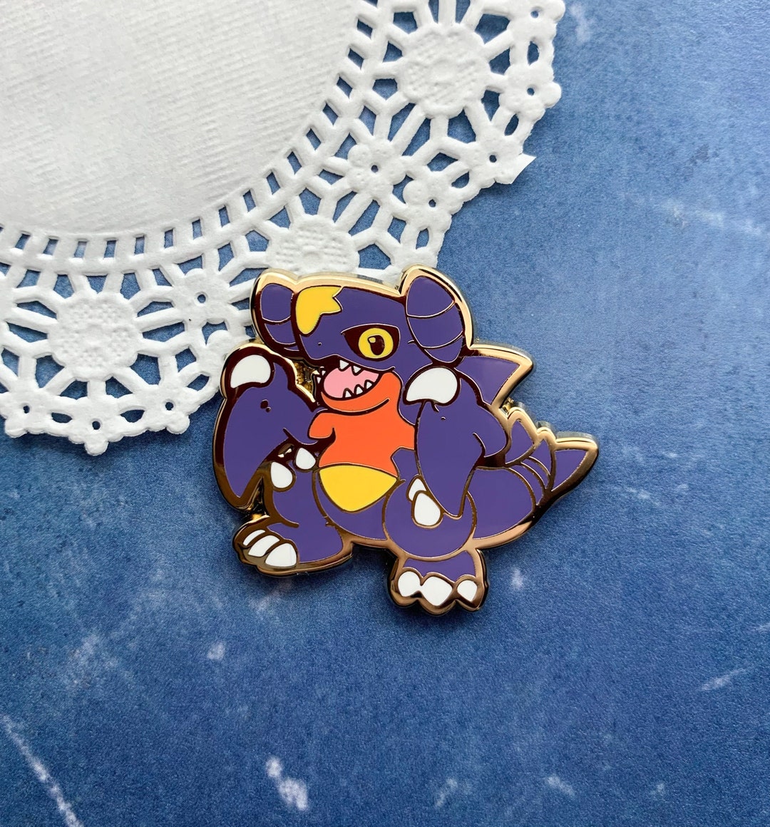 Pokemon Garchomp Hard Enamel Pin Brilliant Diamond Shining Pearl - Etsy