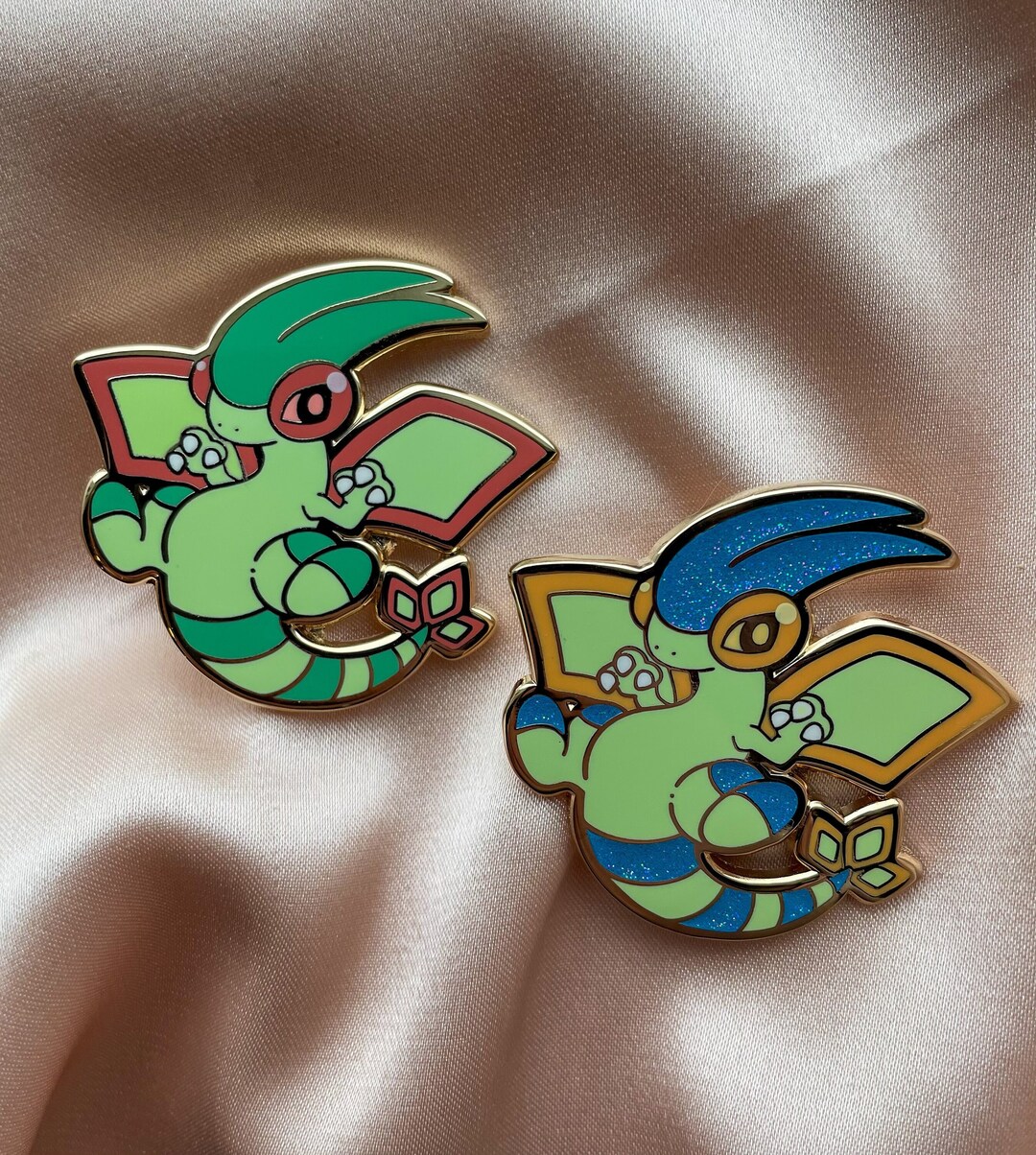 Pokemon Flygon Hard Enamel Pin Shiny Dragon Hoenn - Etsy