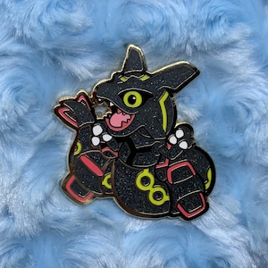 Pokemon Hoenn Legends Rayquaza Enamel Pin Emerald Omega Ruby Alpha ...