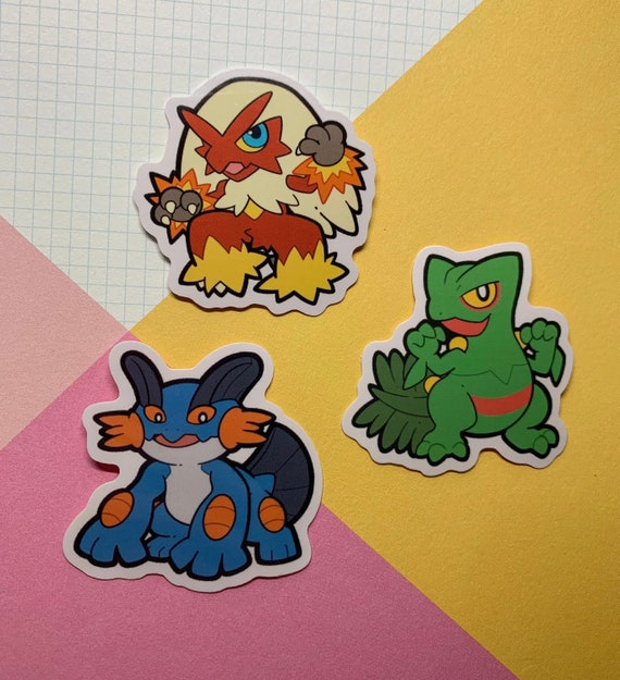 Pokemon Hoenn Starters