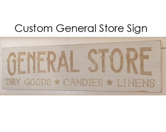 General store sign | Etsy