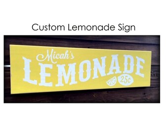 Lemonade sign | Etsy