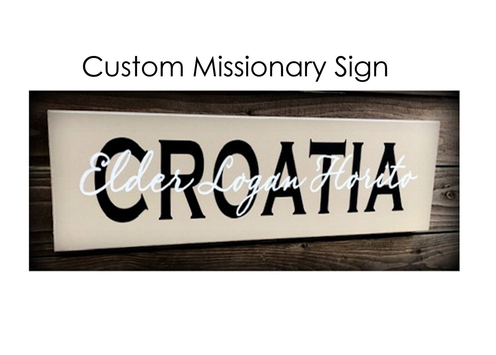 Missionary Sign LDS Missionary Mission Sign Missionary - Etsy