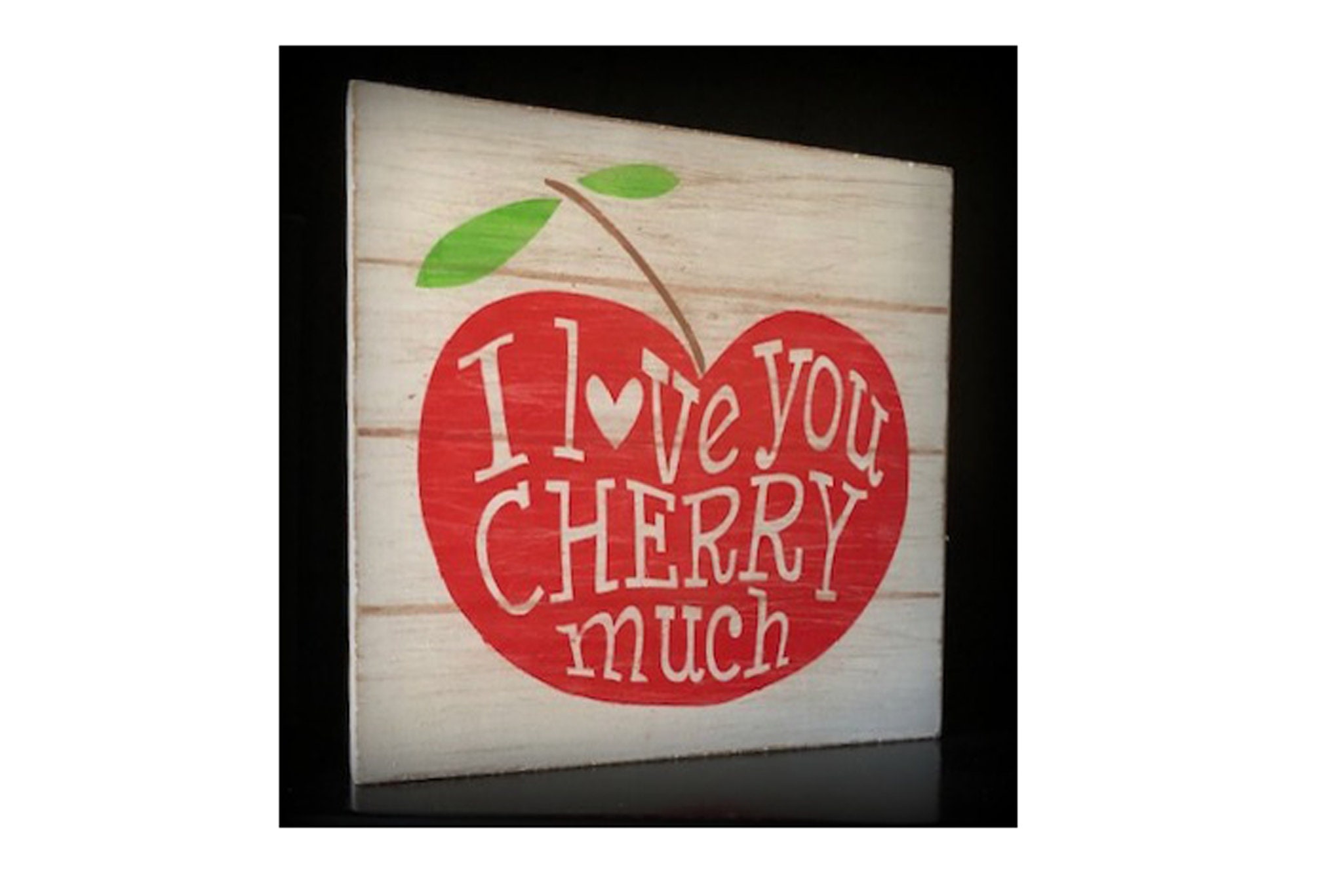 Cherry Sign Cherry Decor Hand Painted Cherry Sign Cherries - Etsy