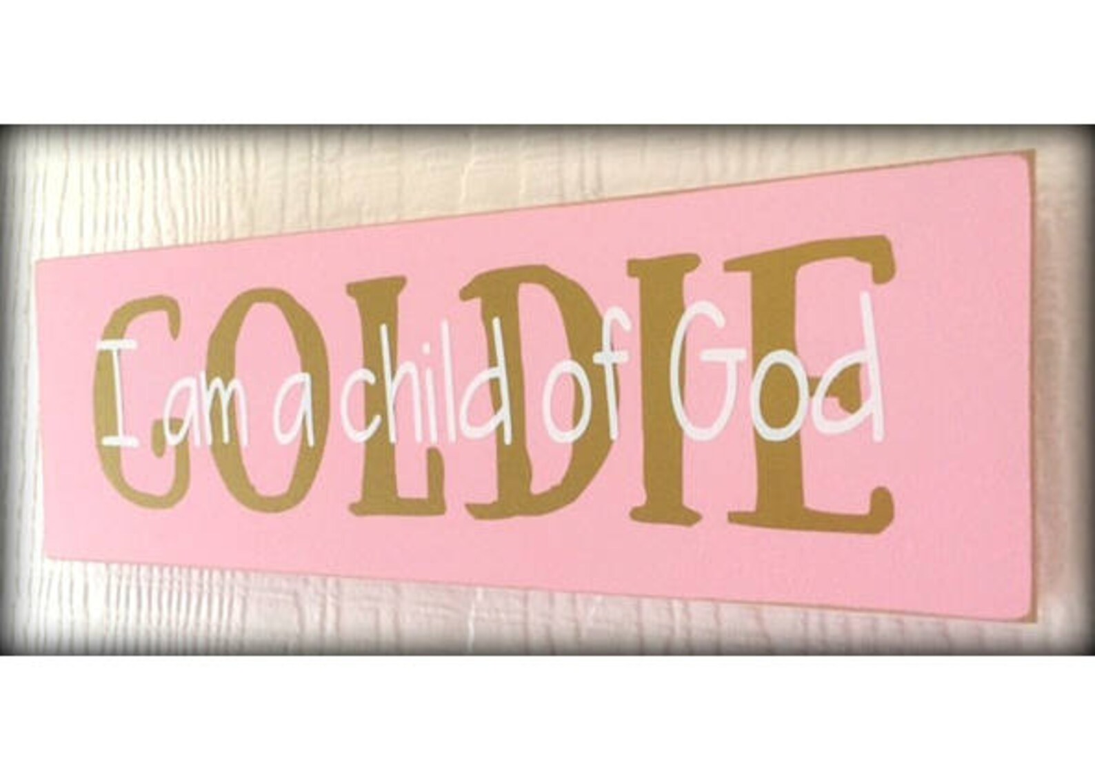 Personalized Child of God Sign: Custom Name, LDS Decor - Etsy