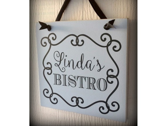 Bistro Sign Decor