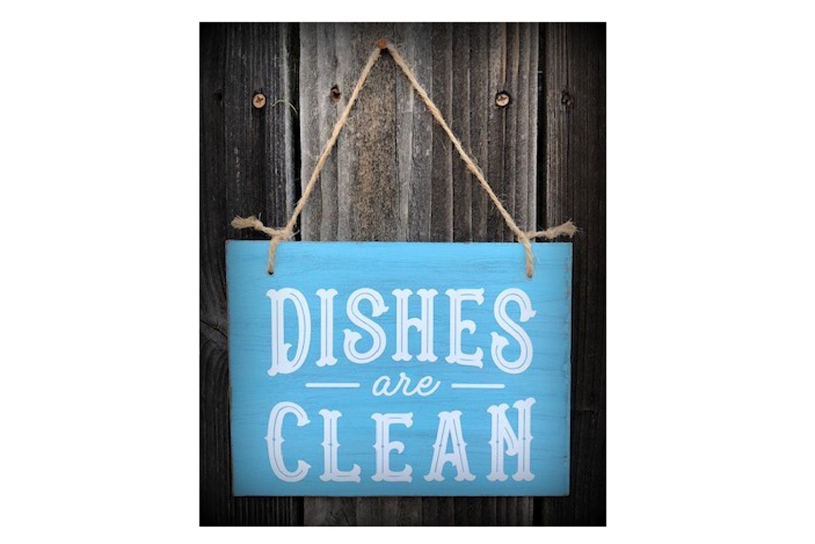 Reversible Dishes Clean/dirty Sign: Rustic Farmhouse Kitchen Decor - Etsy