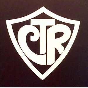 CTR Shield Decal, Corn Hole Decal, Choose the Right Decal, Primary ...