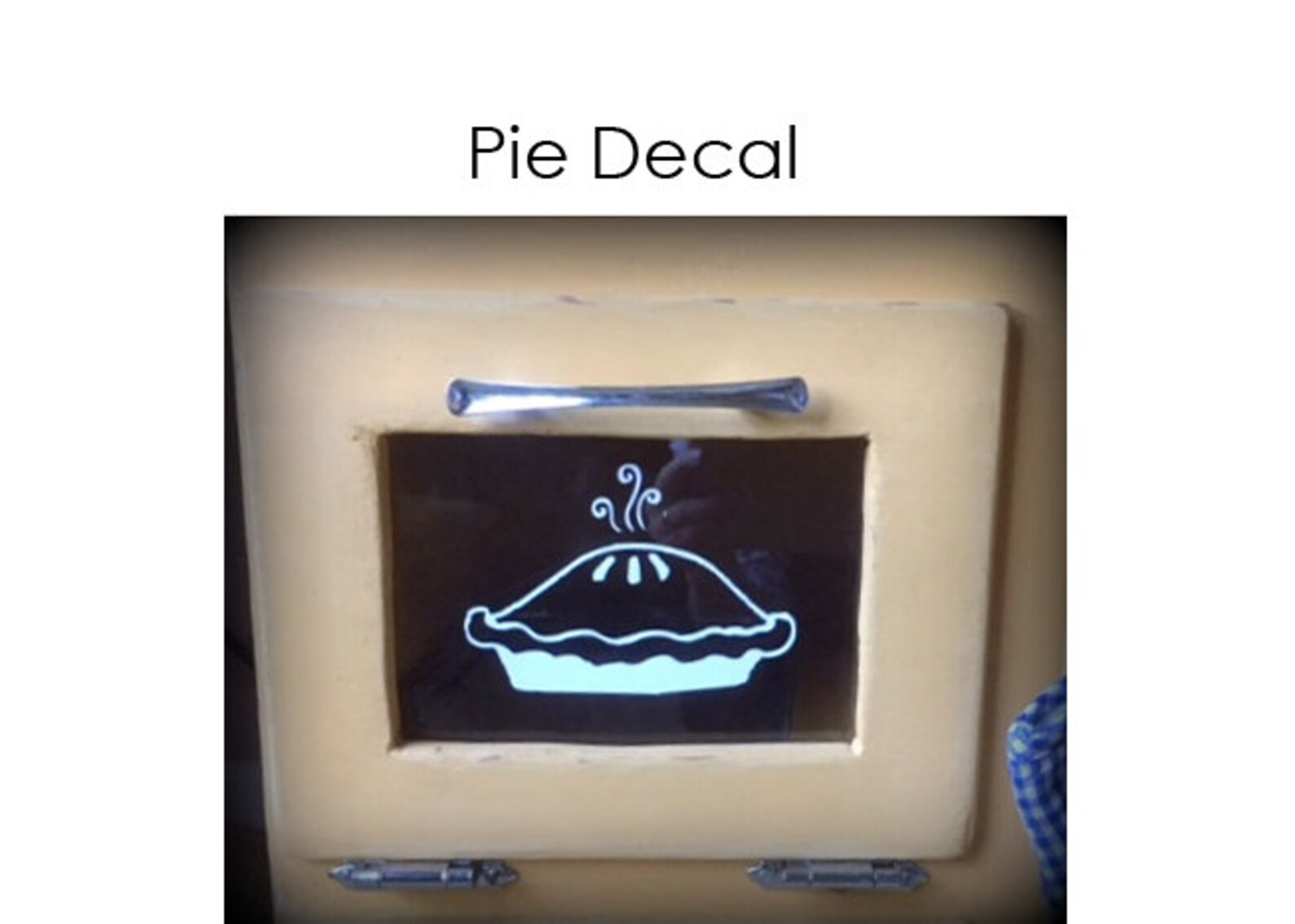 Homemade Pie Decal: Kitchen Oven Glass Decor - Etsy