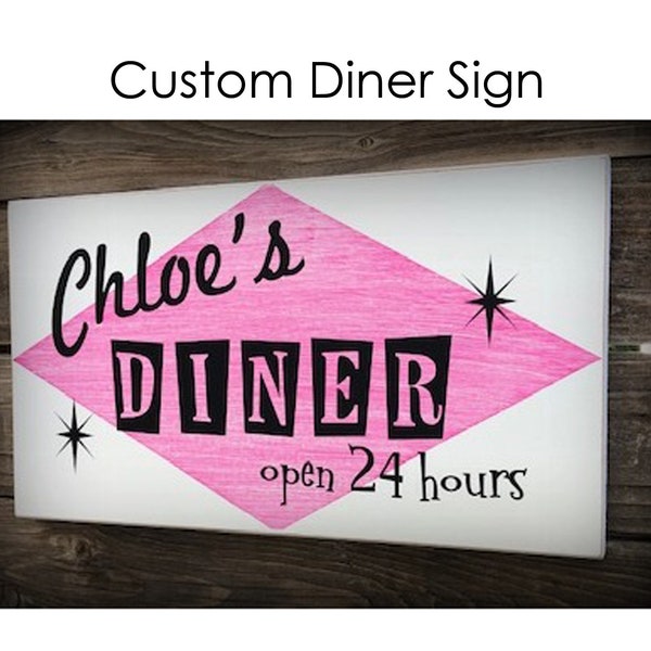 Custom Diner Signs - Etsy
