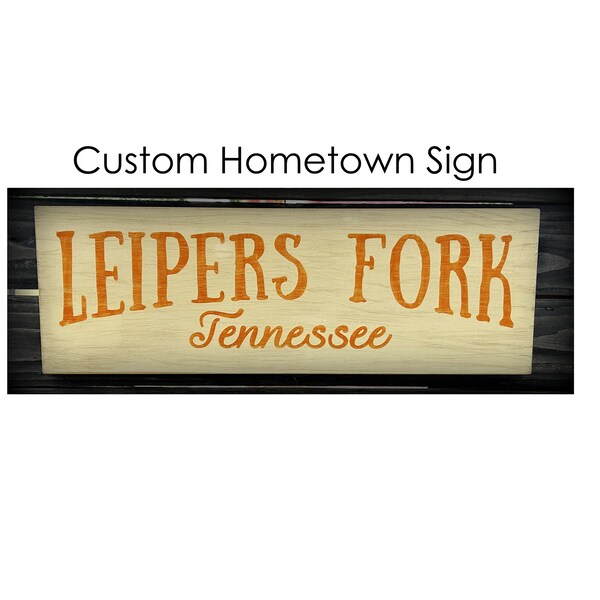 City Sign - Etsy