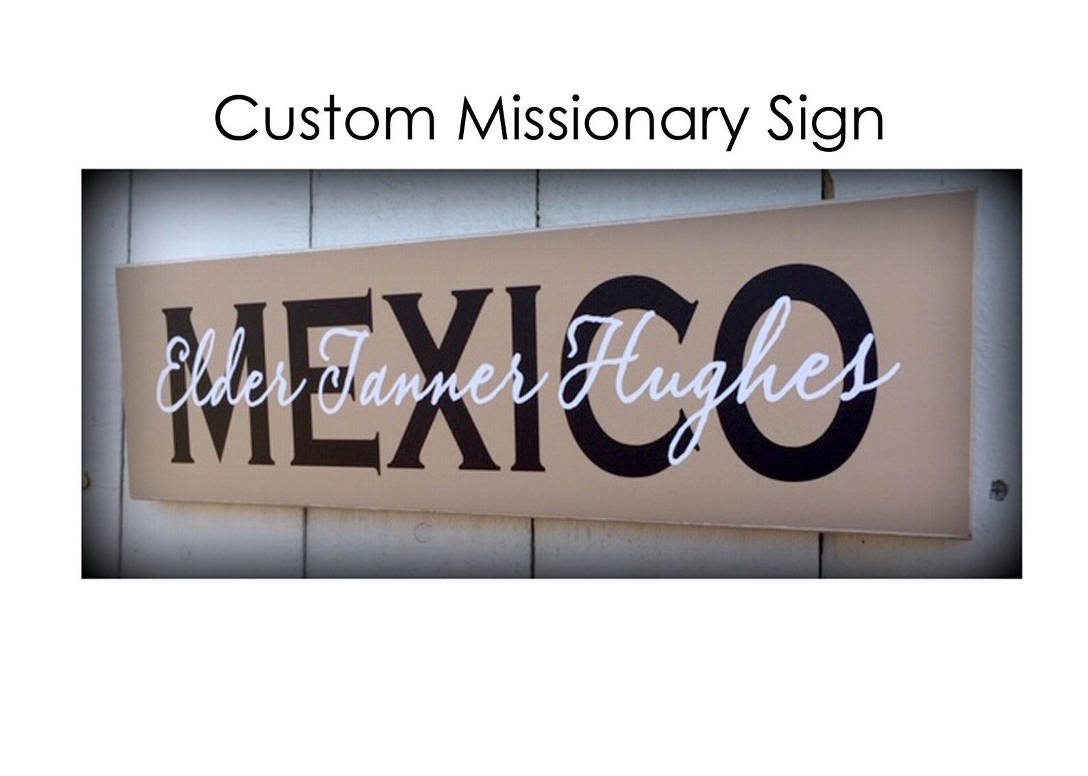 Missionary Sign LDS Missionary Mission Sign Missionary - Etsy