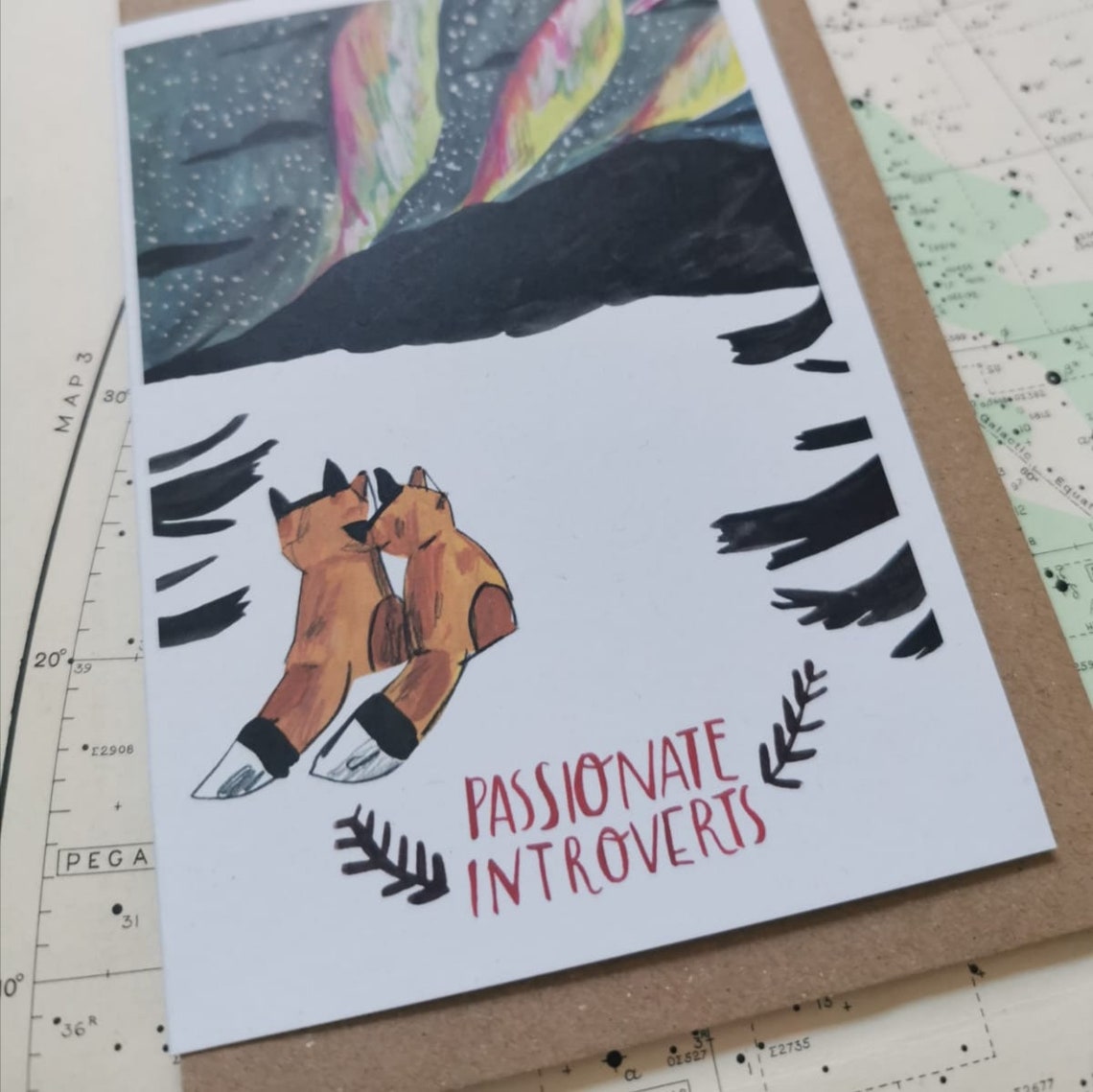 Passionate Introvert Cards - Etsy