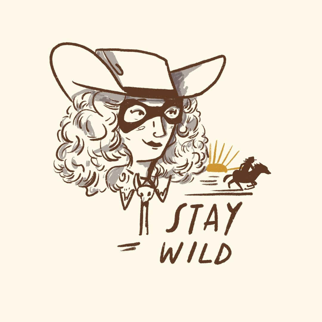 Stay Wild Mini Print - Etsy