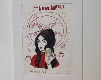 The Love Witch Elaine's Undying Love 8x10 Print Psychedelic Pagan Art ...