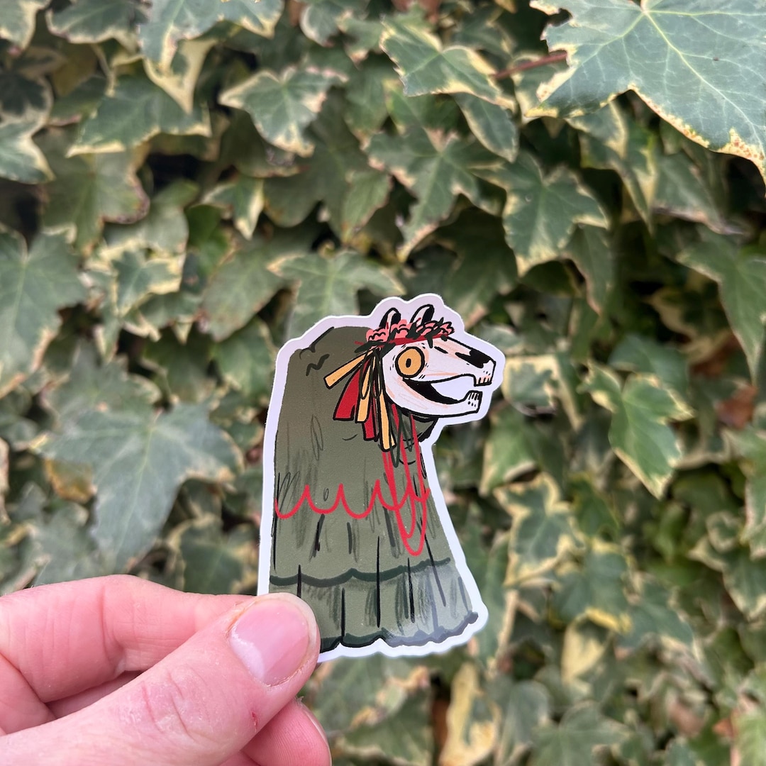 Mari Lwyd Stickers - Etsy UK