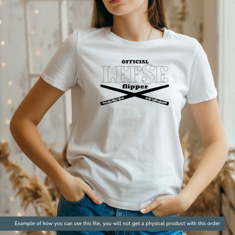 Official Lefse Flipper SVG: DIY Norwegian Gift (digital File) - Etsy